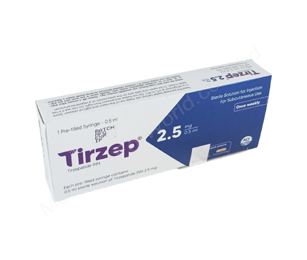 Buy Tirzep 2.5mg/ 0.5ml- 5mg/ 0.5ml- 7.5mg/ 0.5ml online- Generic ...